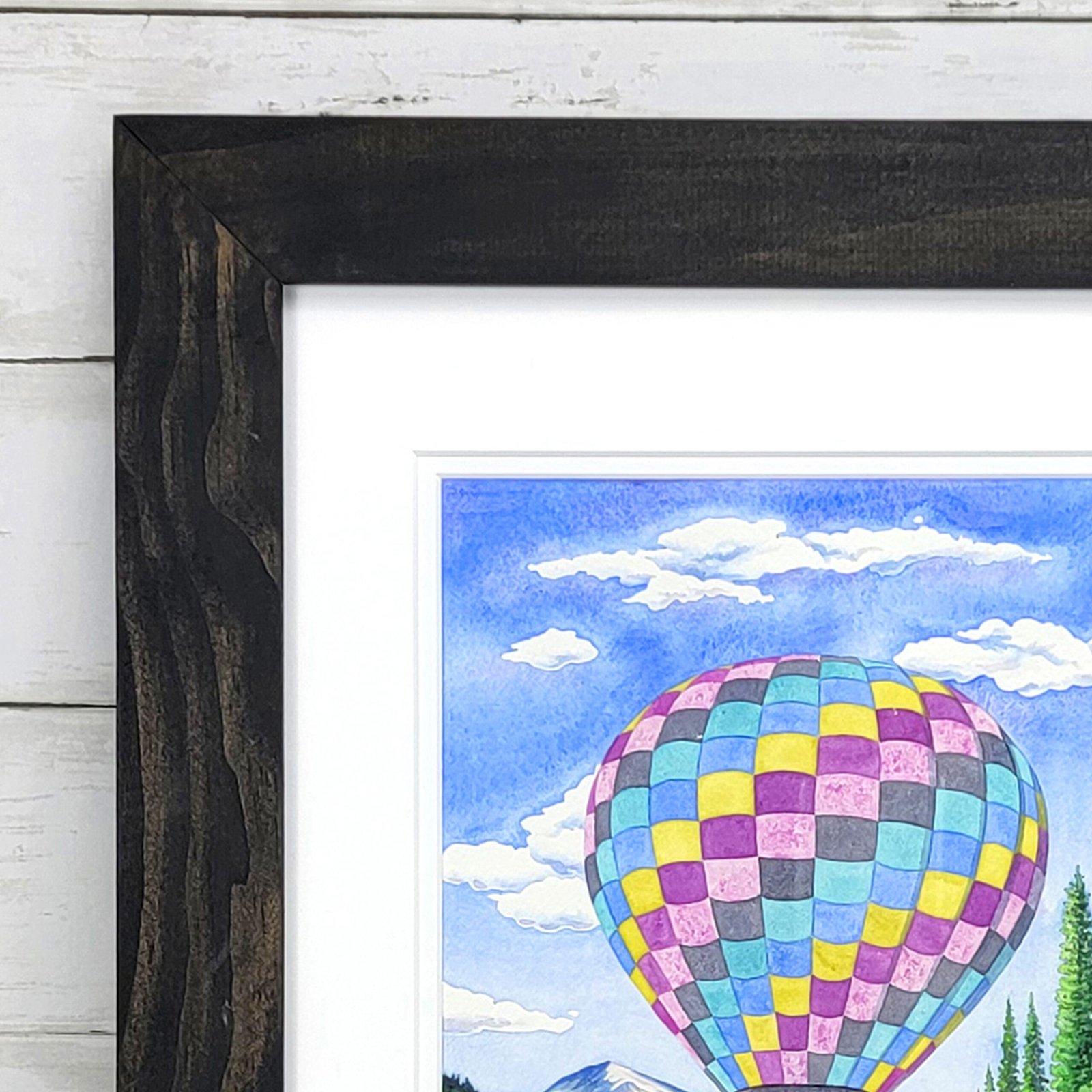 "Purple Balloon" Original Watercolor Painting • Fine Art by Kristi Arzola